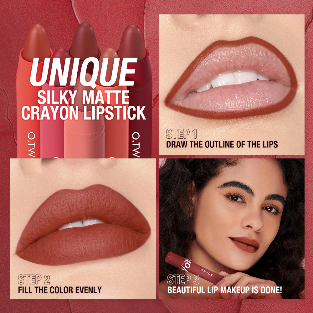 O.TWO.O VELVET MATTE LIPSTICK PEN (CRAYON) – OTWOO.COM.PK