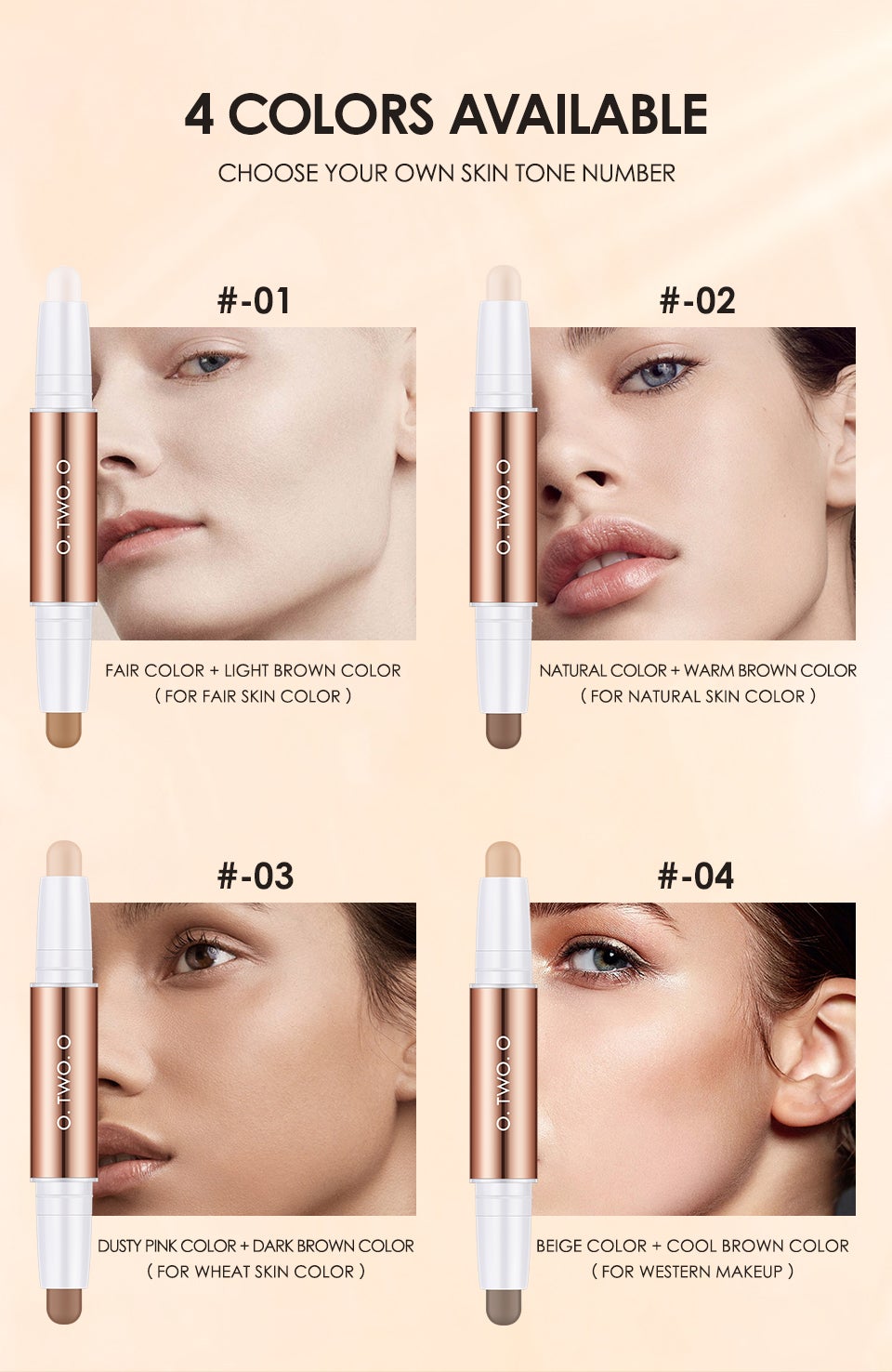 O.TWO.O GLOW LIFT LIGHT SHADOW CONTOUR STICK – OTWOO.COM.PK