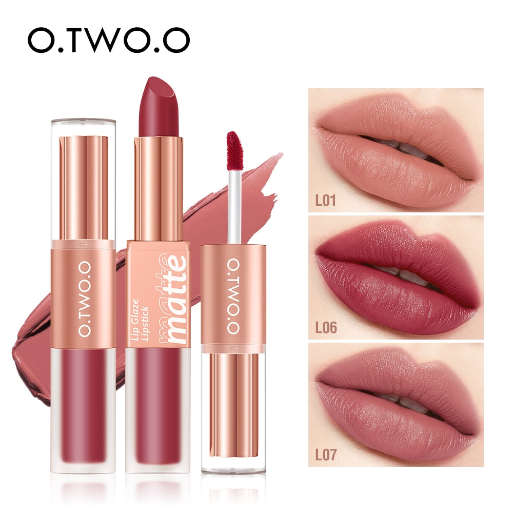 O.TWO.O 2 IN 1 LIP GLAZE AND LIPSTICK – OTWOO.COM.PK